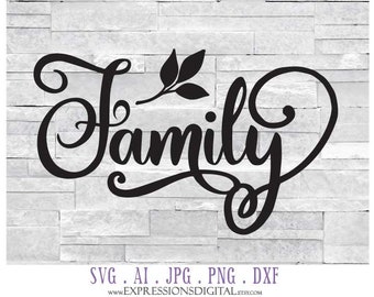 Family Quote Stencil | Etsy