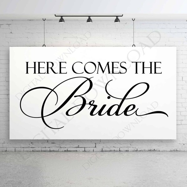 Here Comes the Bride - Etsy