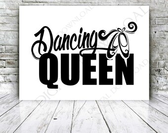 Dancing Queen Sign - Etsy