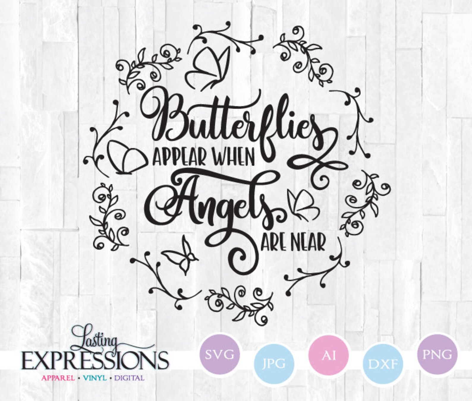 Butterfly Quote SVG para Cricut Silhouette Craft Design - Etsy España