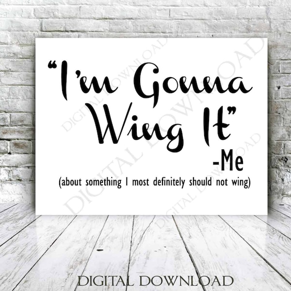 Wing Quote - Etsy