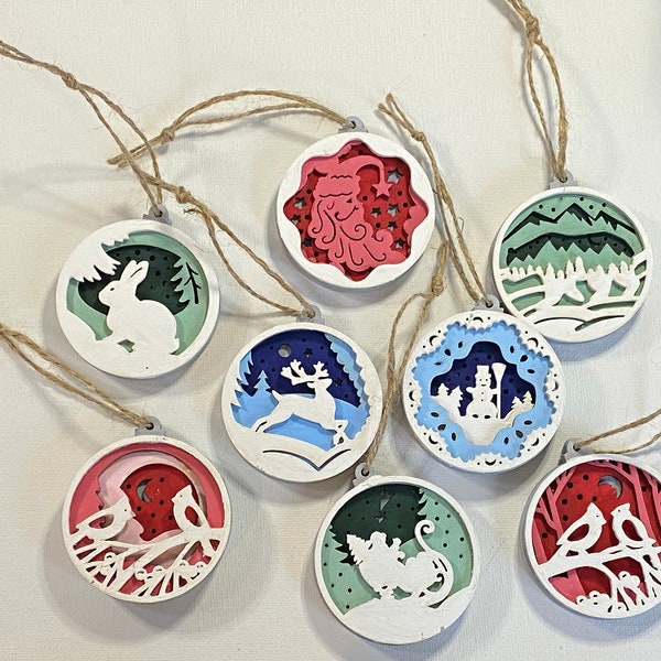 Layered Ornament - Etsy