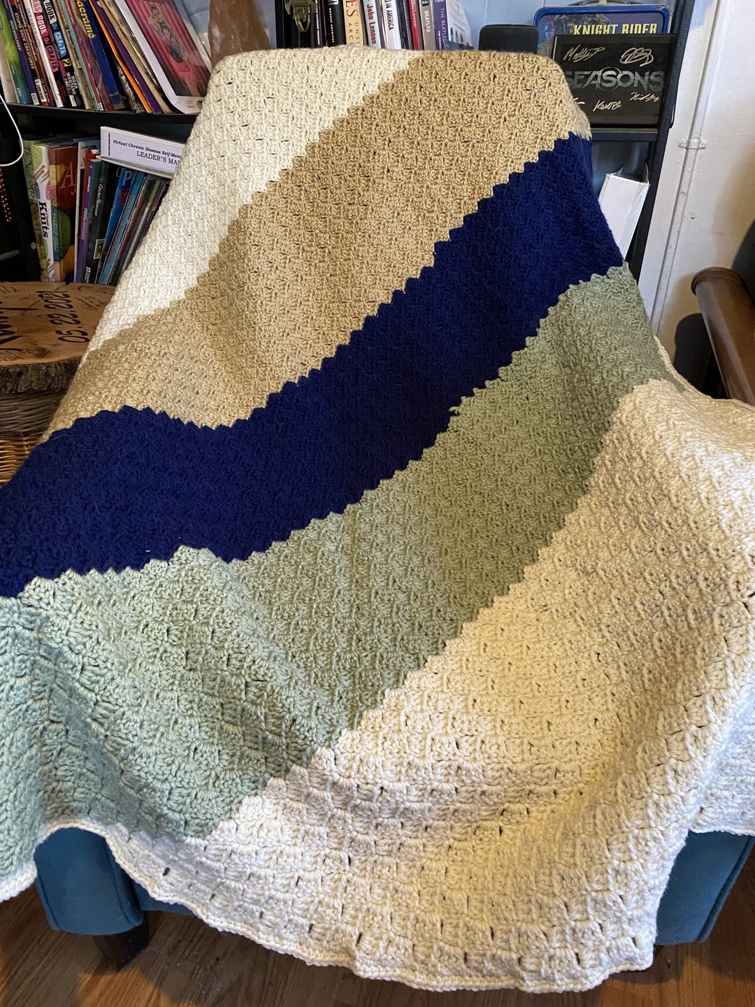 Crochet Corner-to-corner Blanket Crochet Bedding Crochet - Etsy