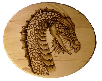 Dragon Wood Burning - Etsy