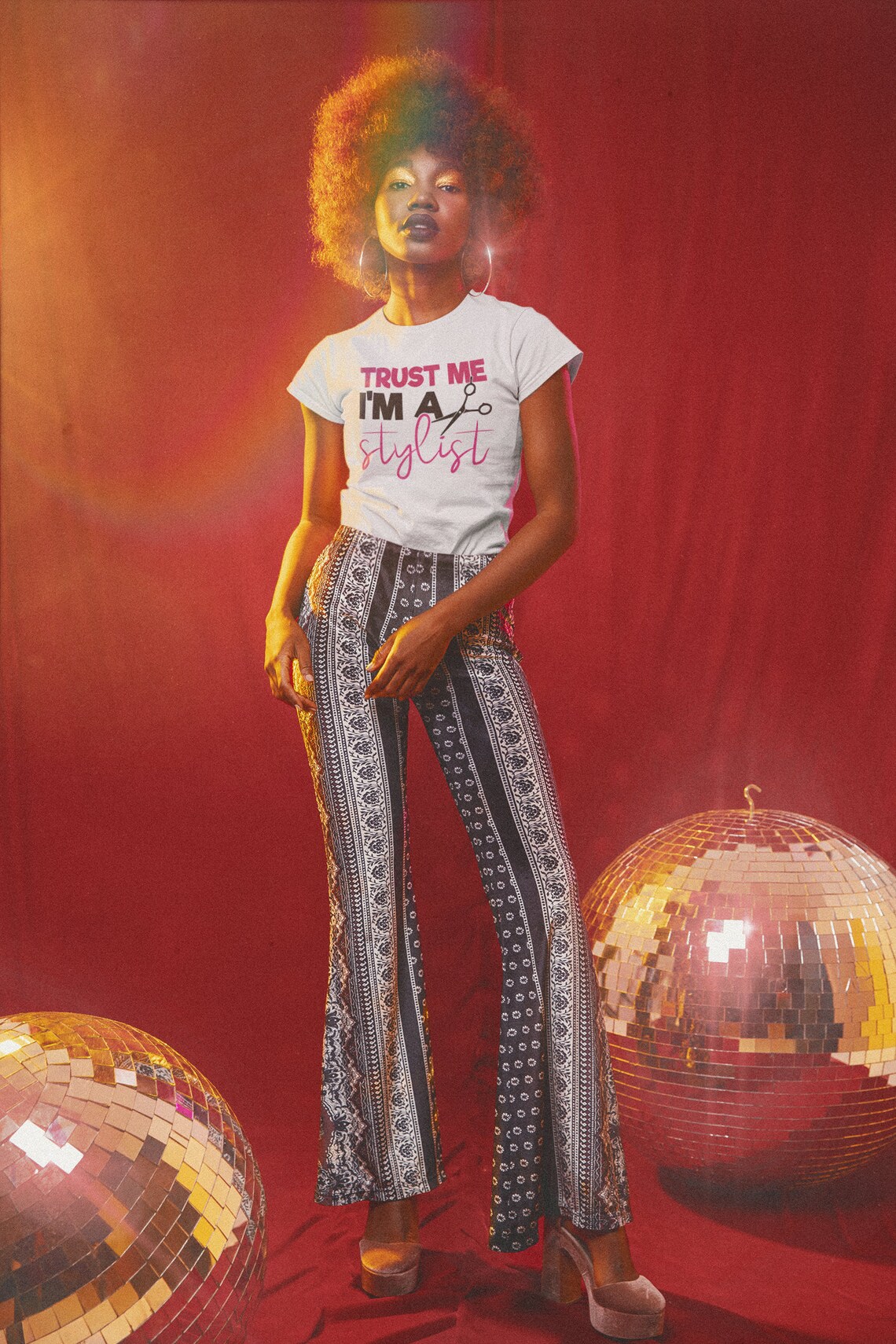 Trust Me I'm a Stylist Hairstylist T-shirt - Etsy