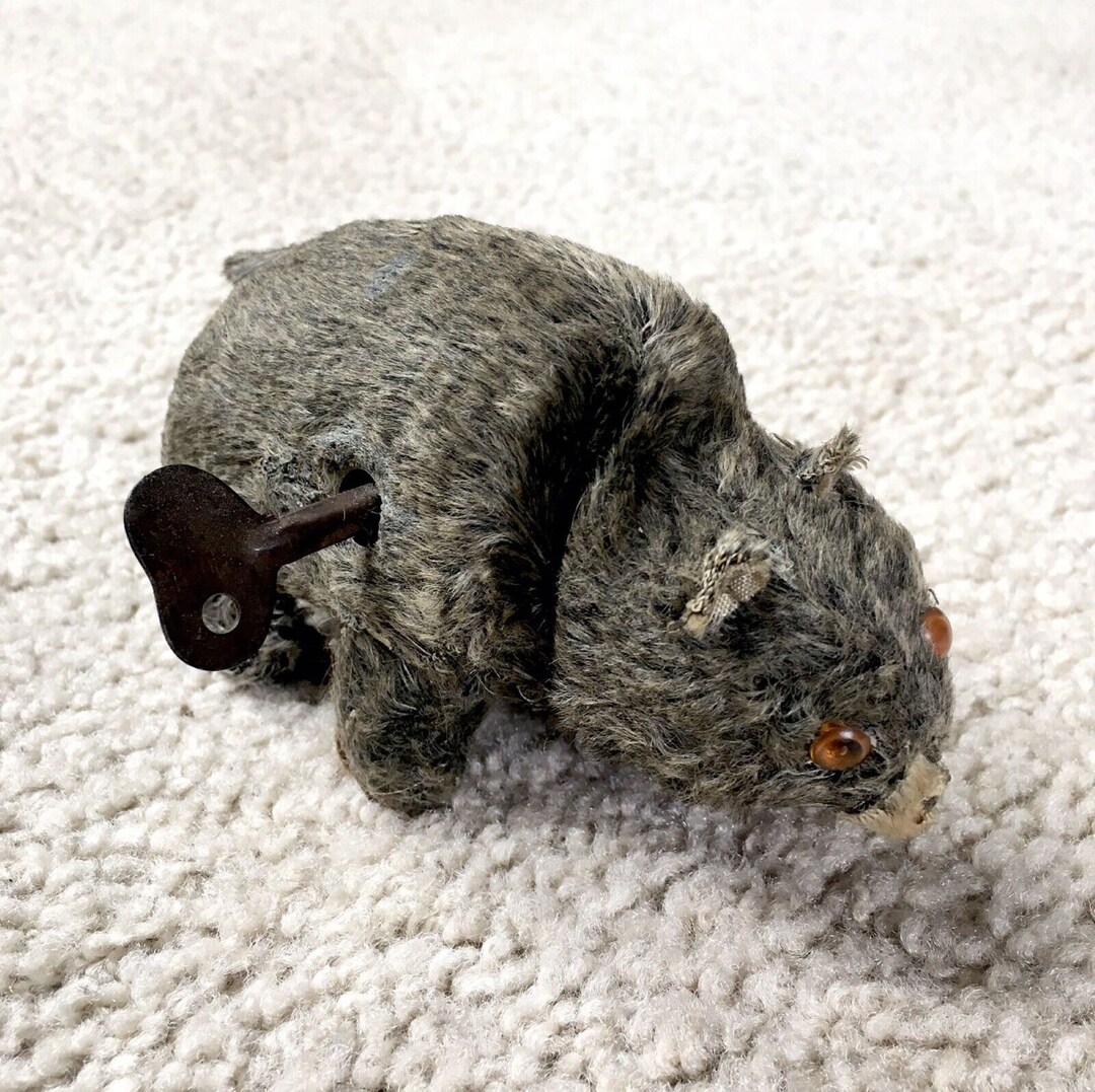 Vintage 1950s MODERN TOYS Mechanical Wind-up Walking Bear - Made in ...