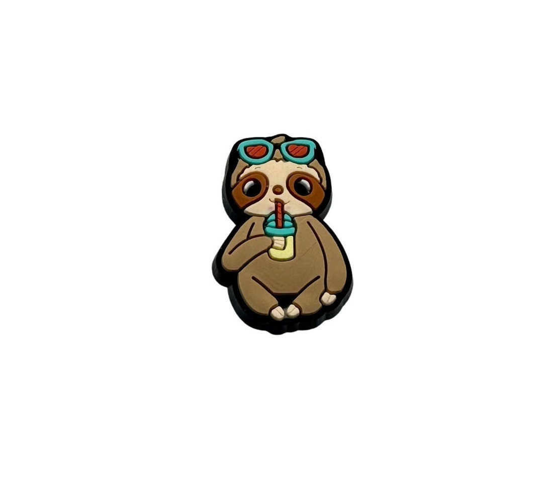 Cute Sloth Shoe Charms | Kawaii Sloth Charm | Sloth Shoe Charms ...