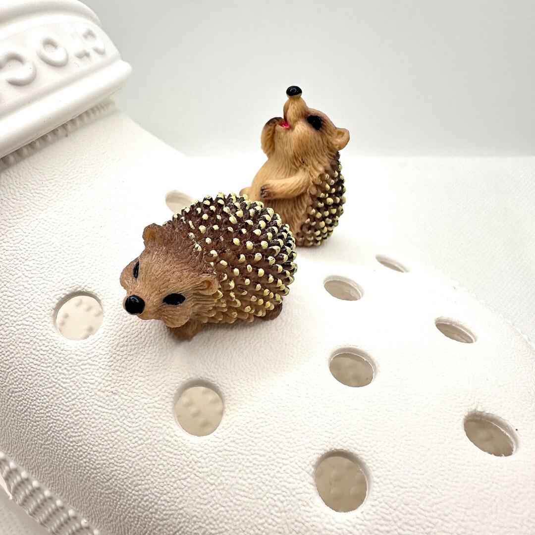 Hedgehog Shoe Charm | 3D Shoe Charms | Hedgehog | Unique Clog Charms ...