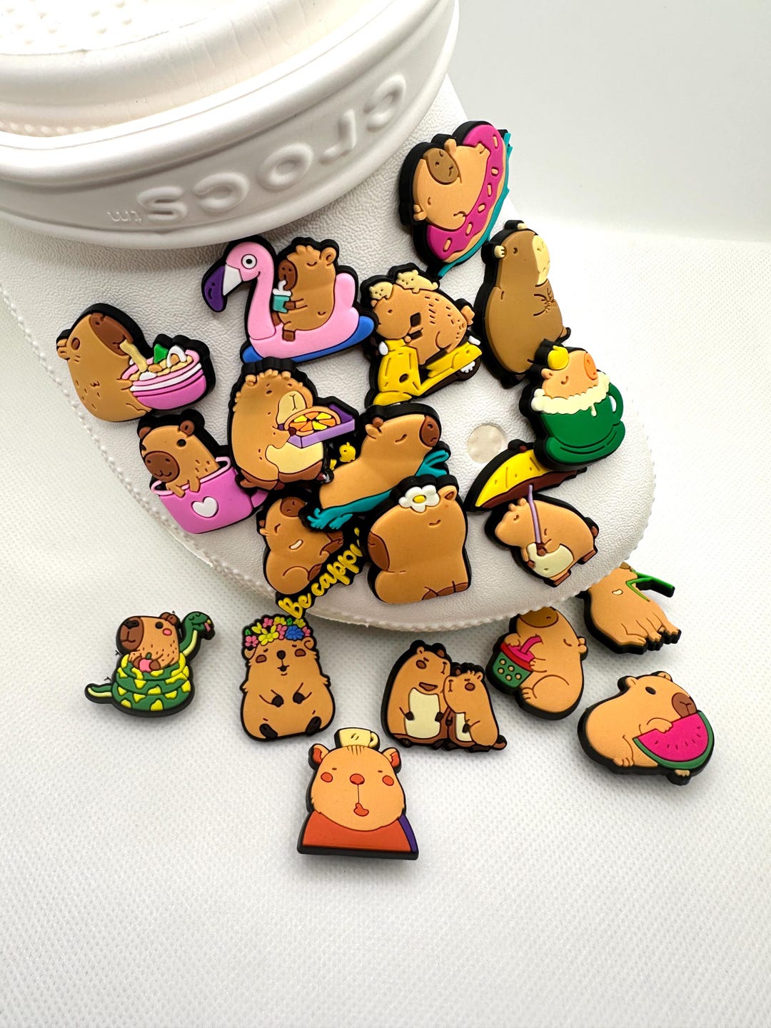 Capybara Croc Charms Cute Capybara Capybara Jibbits Croc Charms for ...