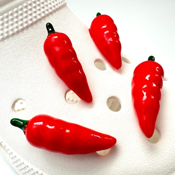Chili Pepper Charm - Etsy