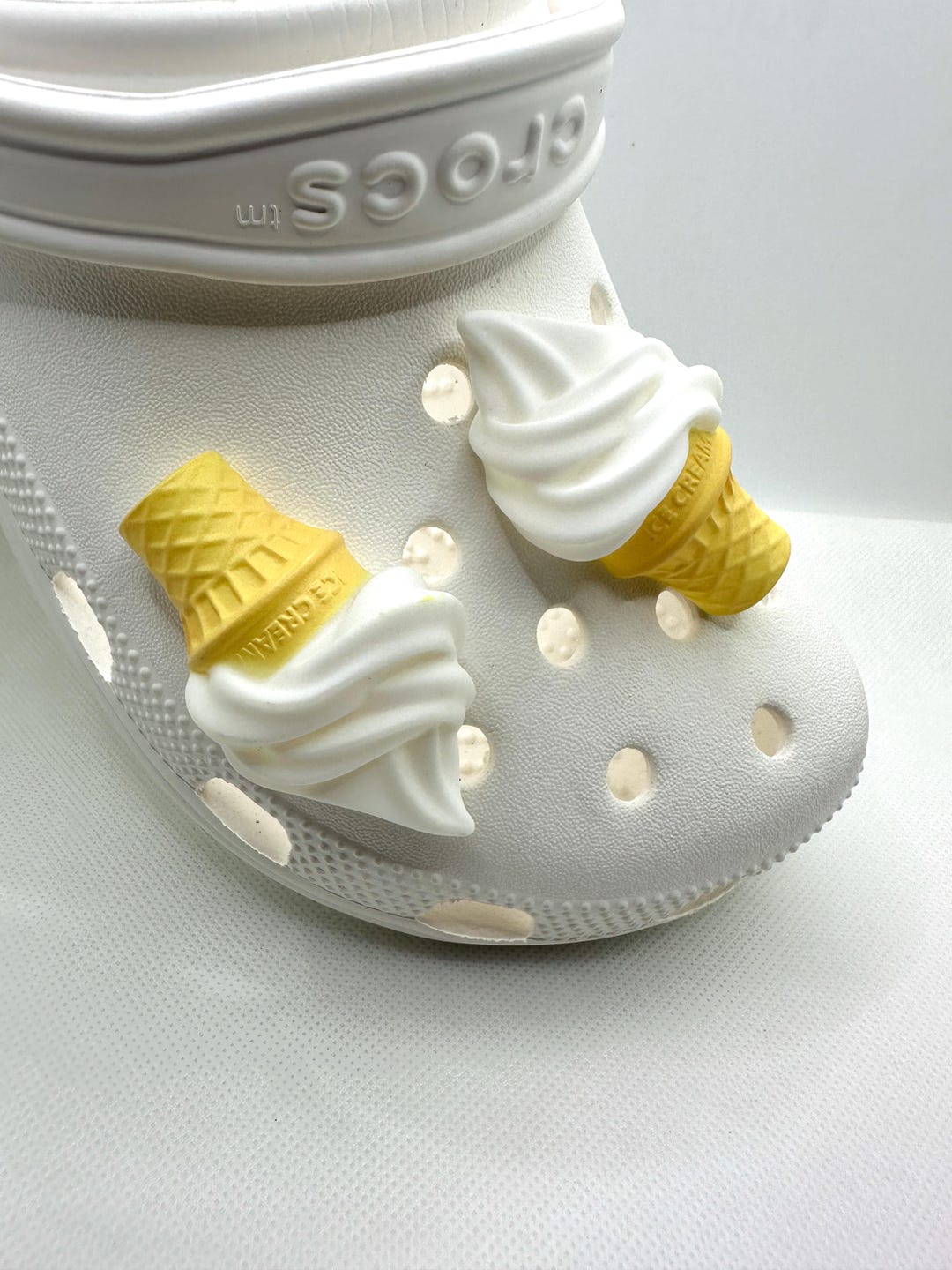Ice Cream Clog Charms Ice Cream Sweet Treat Charm Ice Cream Cone Charm ...