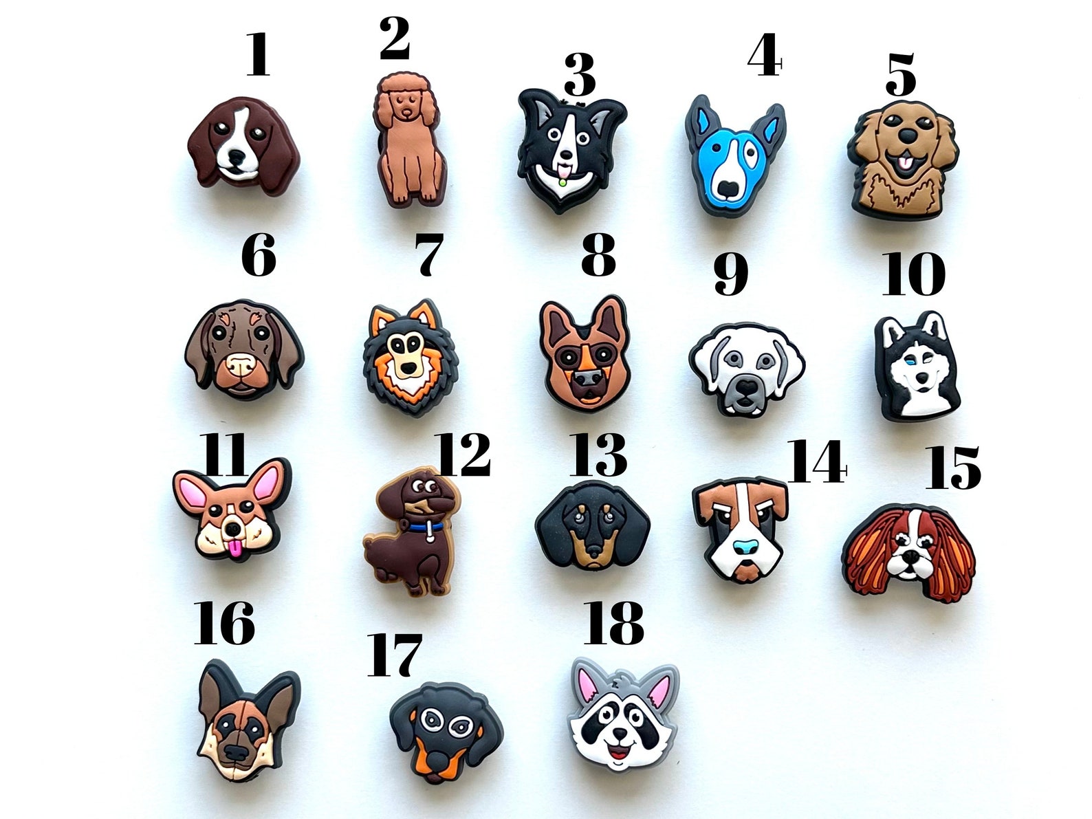 Dog Shoe Charm | Puppy Charm | Poodle Clog Charm | Labrador Retriever ...