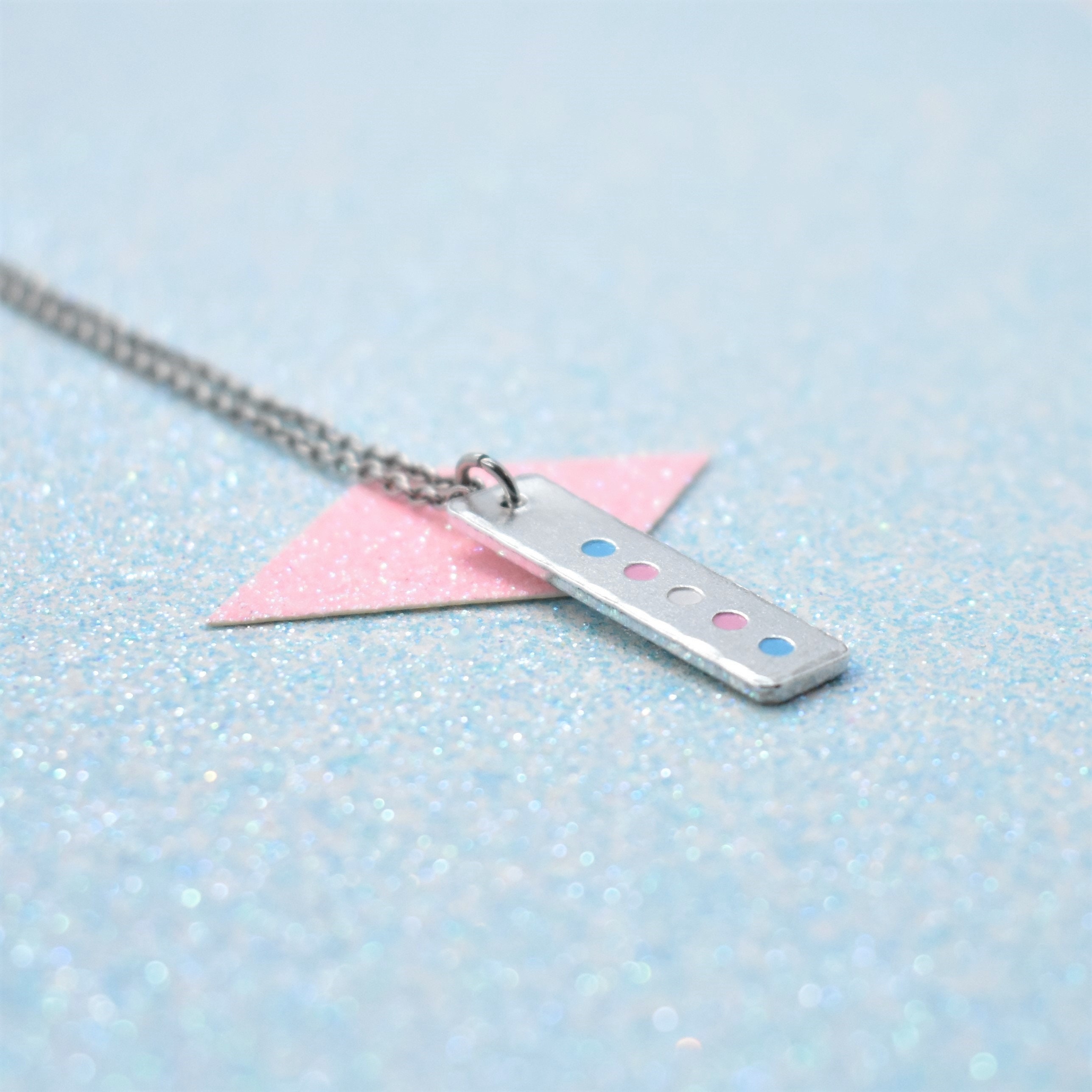 Minimalist Transgender Pendant Necklace LGBT Jewellery - Etsy