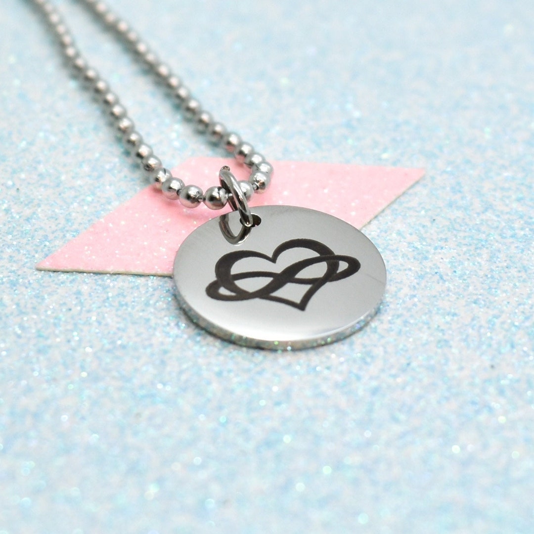 Brave Polyamory Necklace, Polyamory Pride, Polyamory Jewellery - Etsy