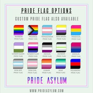 LGBT Pronoun Necklace, Customisable. Transgender, Non Binary, Gender ...