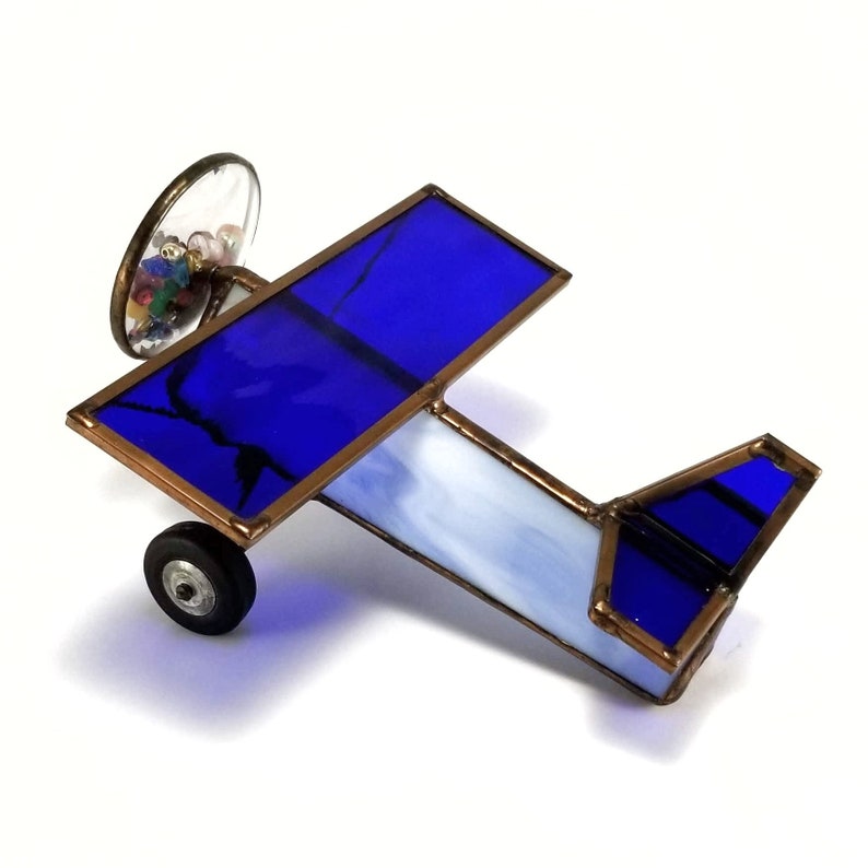 Stained Glass Airplane Kaleidoscope - Etsy