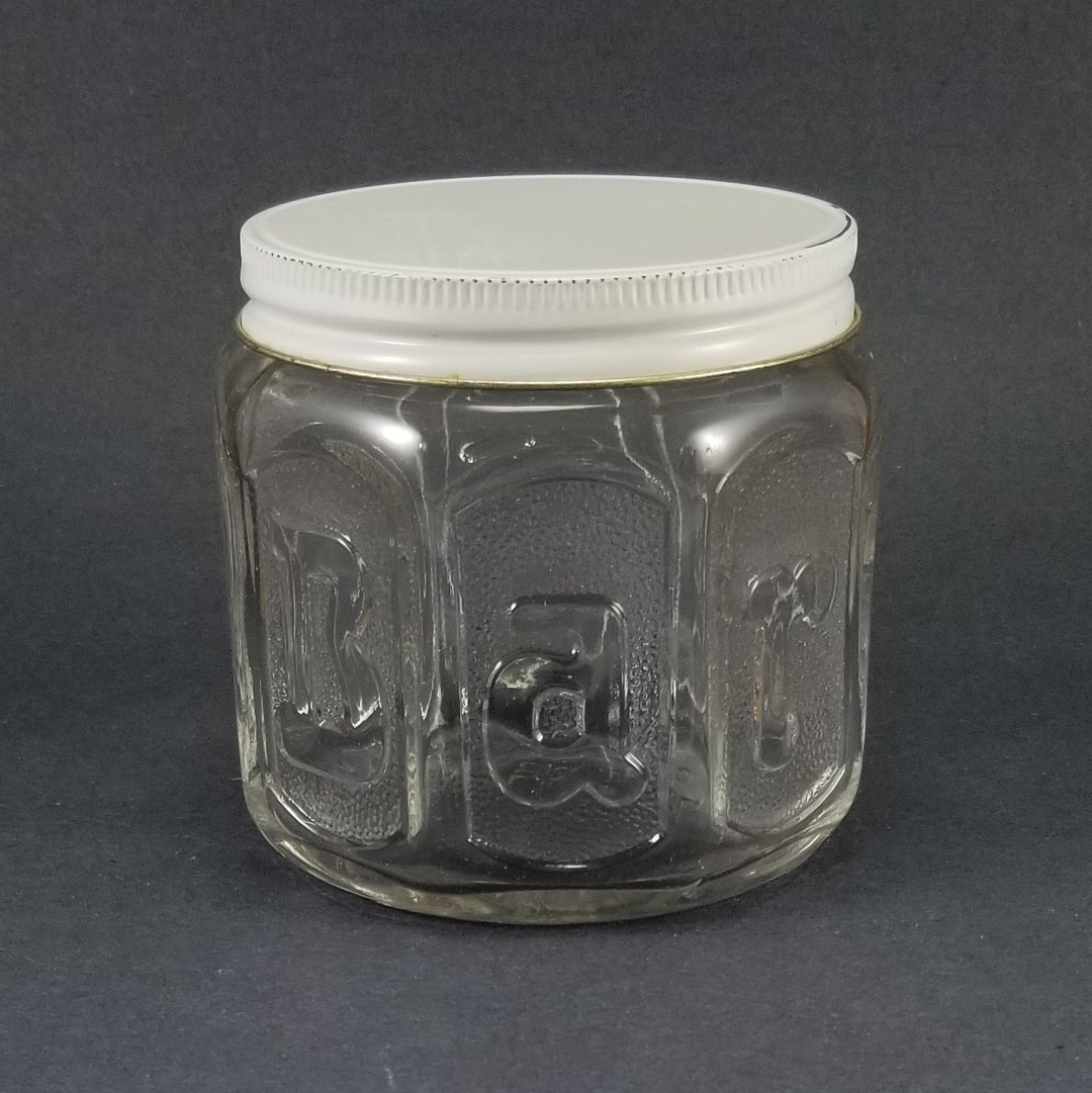Barbasol Glass Jar - Etsy