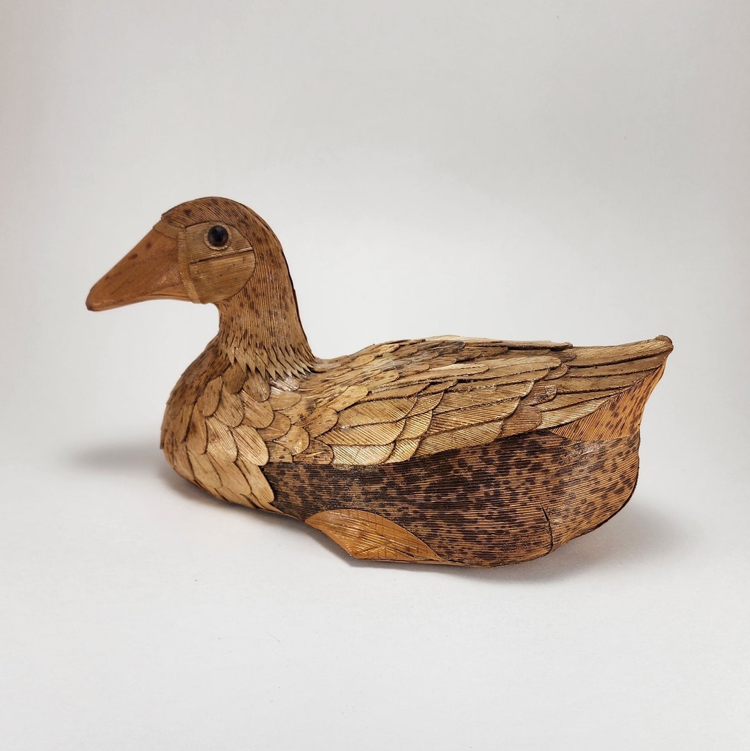 1970s Shanghai Handicrafts Duck Display Piece - Etsy