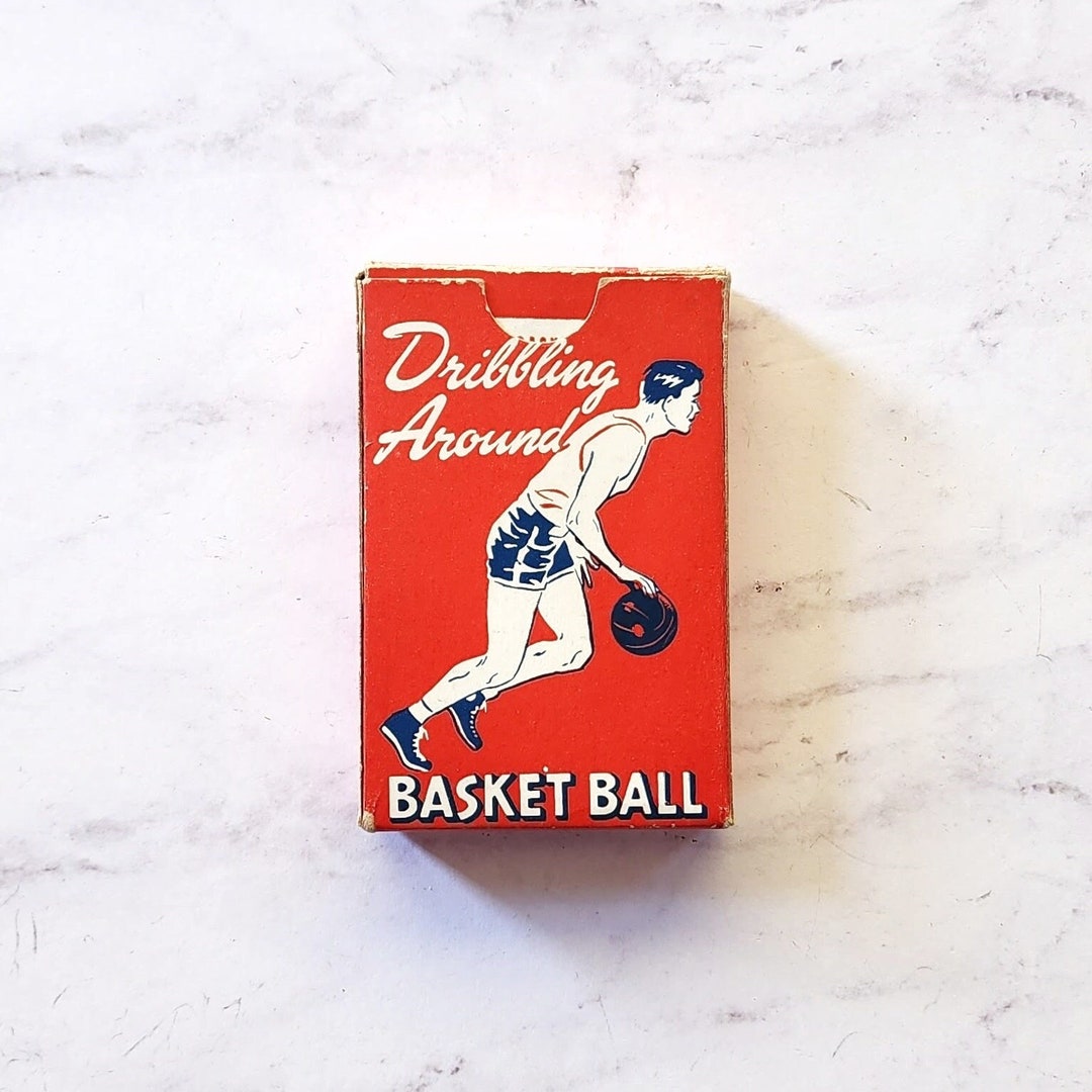 1950 "dribbling Around" Basketball Card Game Hoosier Basketball Co ...