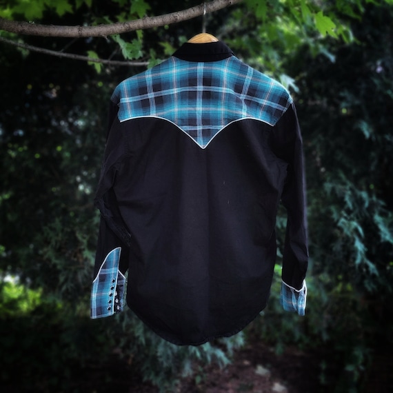 Tru-West Rockmount Ranch Wear Western Shirt Embroider… - Gem