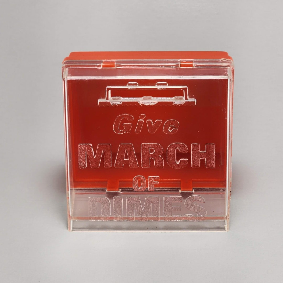 March of Dimes Collection Bank - Etsy