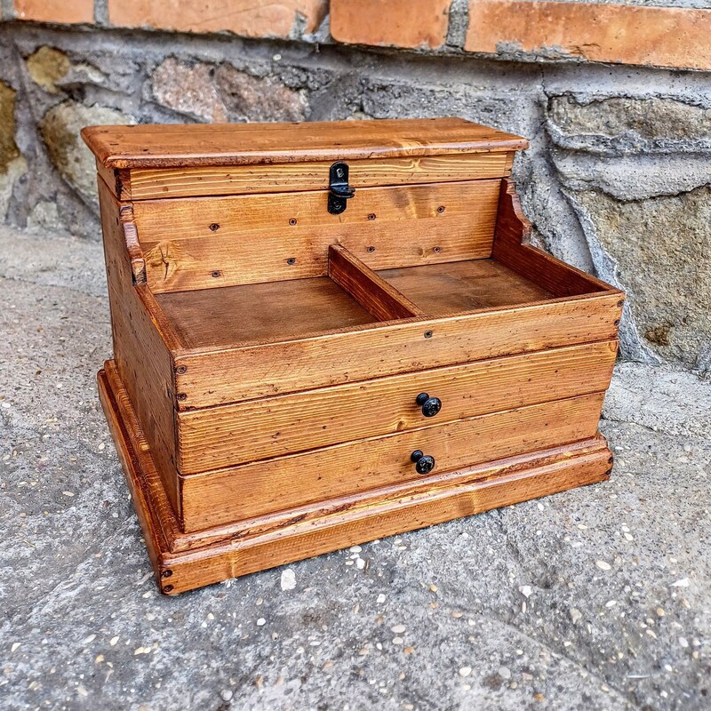 Walnut Valet Box - Etsy
