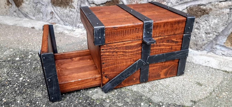 Hidden Compartment Chest Entirely Handcrafted in Italy Secret - Etsy