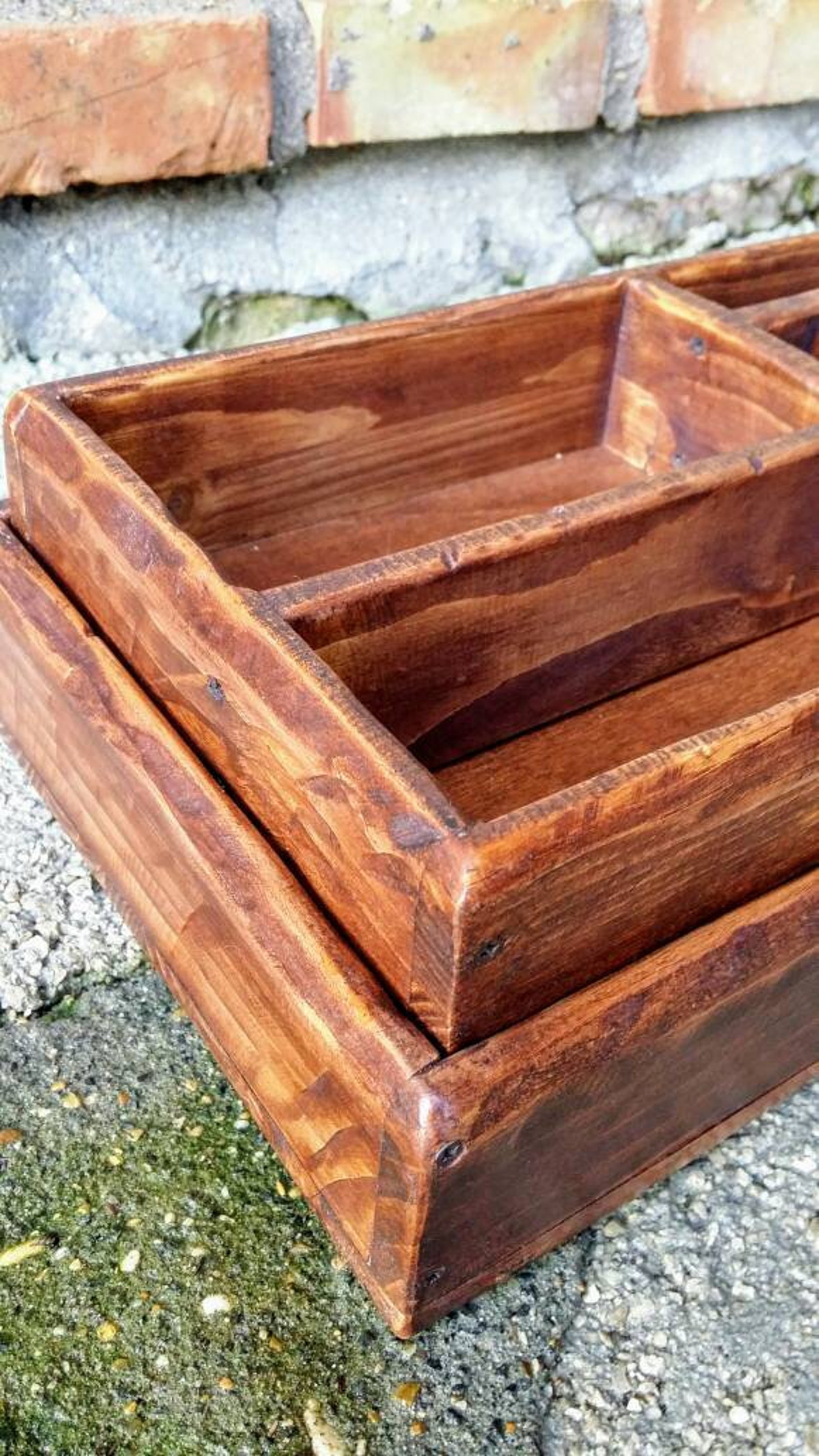 Mens Valet Tray Wooden Box With Tray Reclaimed Wood Box - Etsy