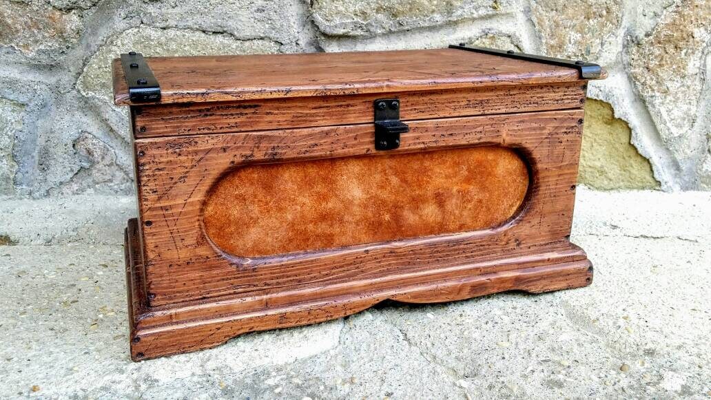 Wedding Card Box , Large Keepsake Box , Reclaimed Wood Box ...