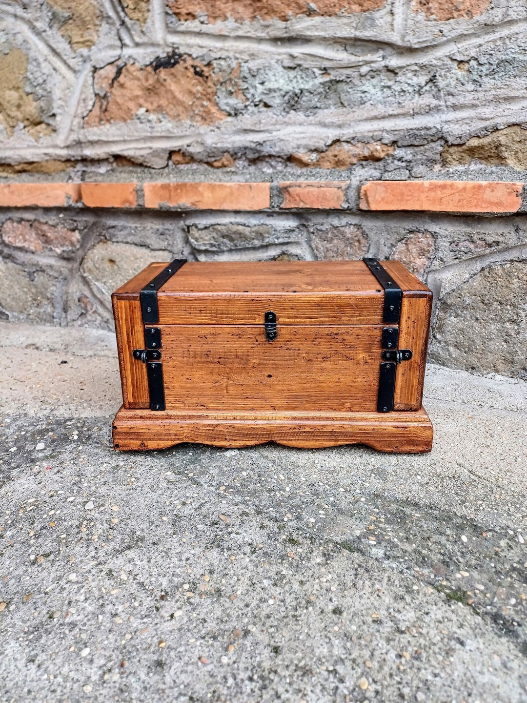 Hidden Compartment Jewelry Chest With Tray and Drawers , Handmade in ...