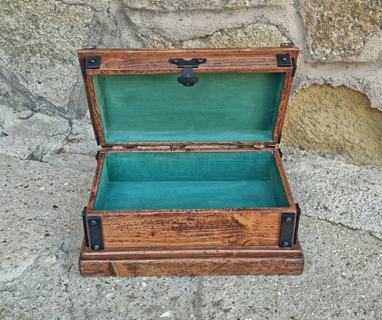 Keepsake Box Reclaimed Wood Jewelry Box Rustic Wood Box - Etsy