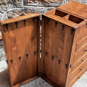 Hidden Storage Furniture , Chest of Drawers With Hidden Compartment ...