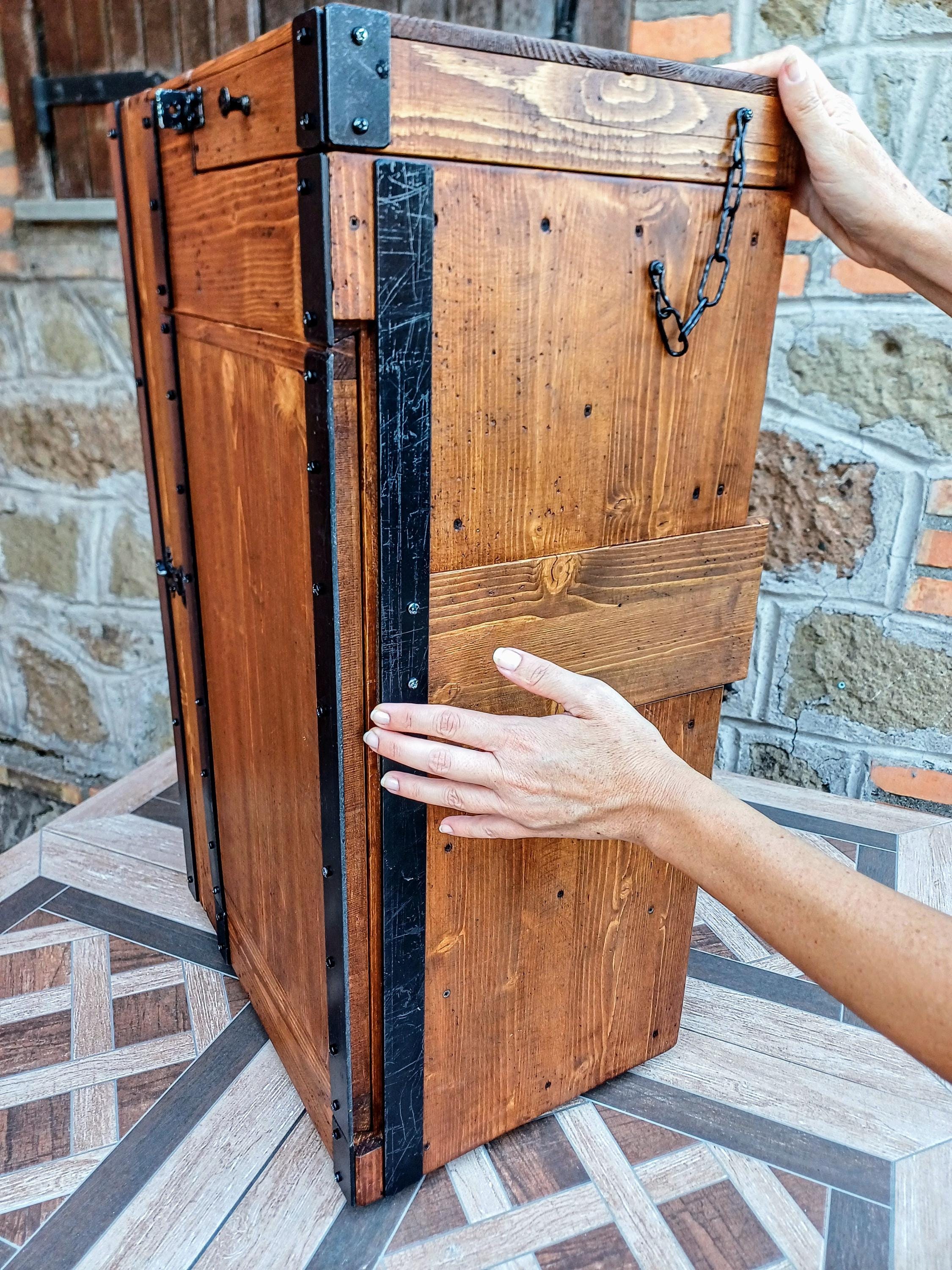 Secret Drawers, Wooden Chest of Drawers With Hidden Compartments, Made ...