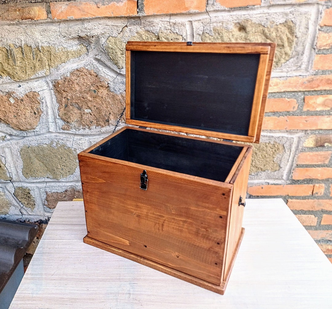 Hidden Storage Box With Secret Compartment , Hand Made in Italy Box ...