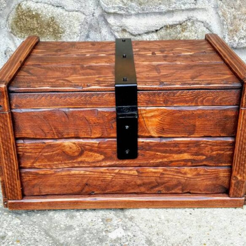 Reclaimed Wood Box - Etsy