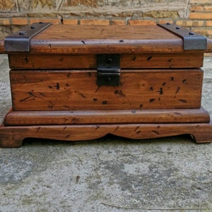 Solid Wood Keepsake Box Made in Italy , Made With Old Wood Regenerated ...