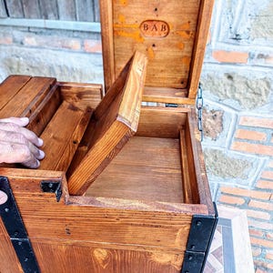 Secret Drawers, Wooden Chest of Drawers With Hidden Compartments, Made ...