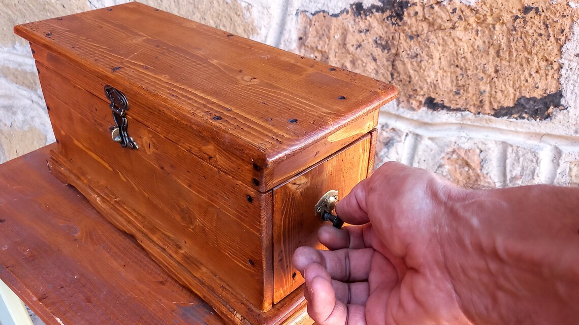 Hidden Drawer, Box With Secret Compartment Handcrafted in Italy - Etsy
