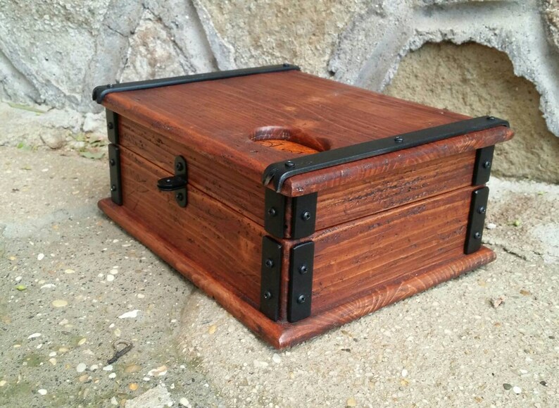 Personalized Box , Reclaimed Wood Box , Jewelry Box - Etsy