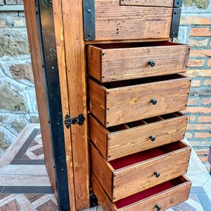 Secret Drawers, Wooden Chest of Drawers With Hidden Compartments, Made ...