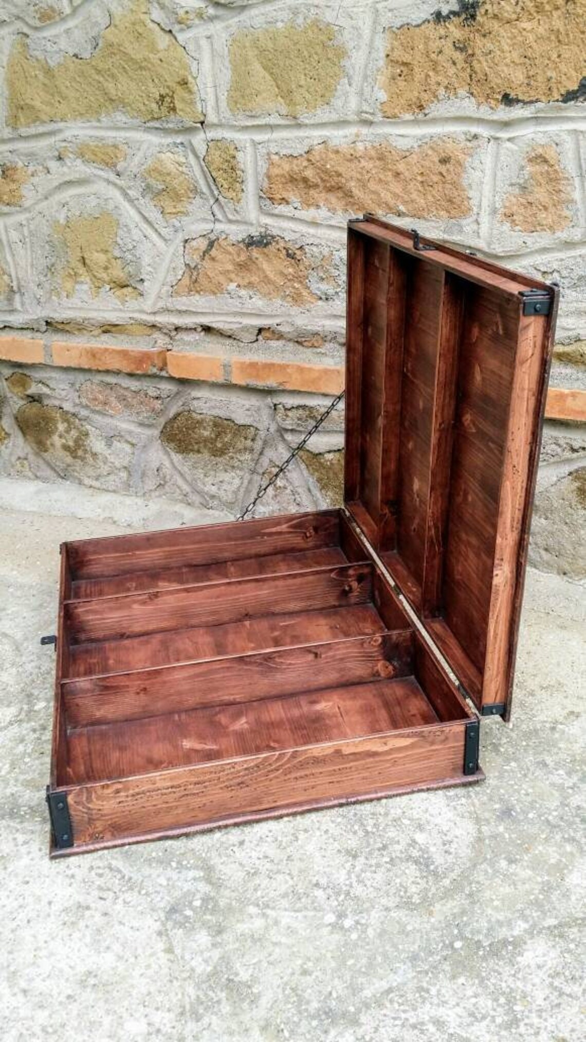 Large Keepsake Box Reclaimed Wood Box | Etsy