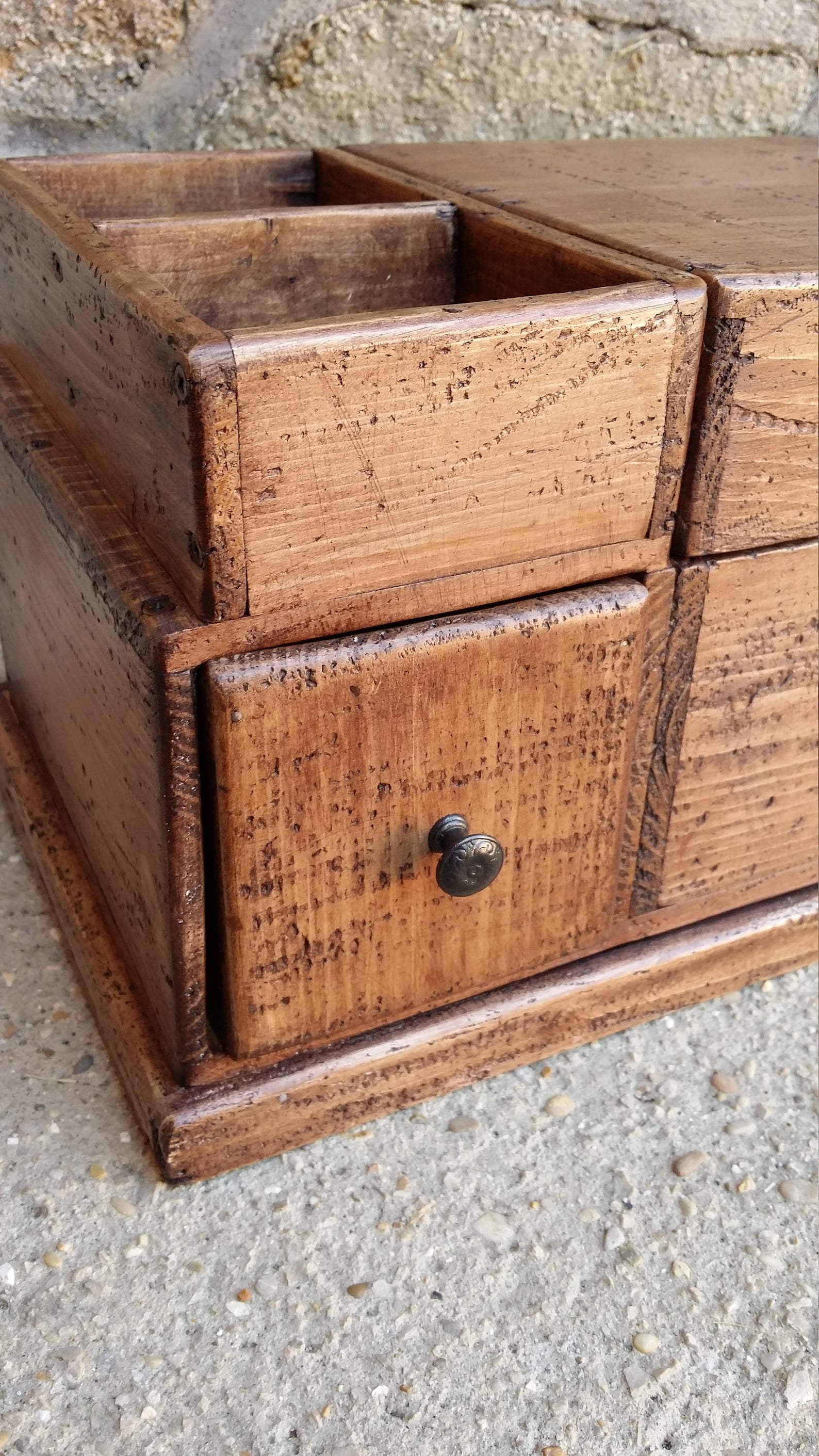 Wood Storage Box , Wood Chest of Drawers , Wood Box With Drawers ...
