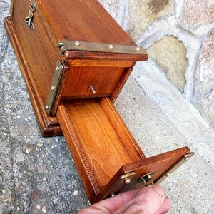 Hidden Drawer Box Made in Italy From Old Reclaimed Wood , Secret ...