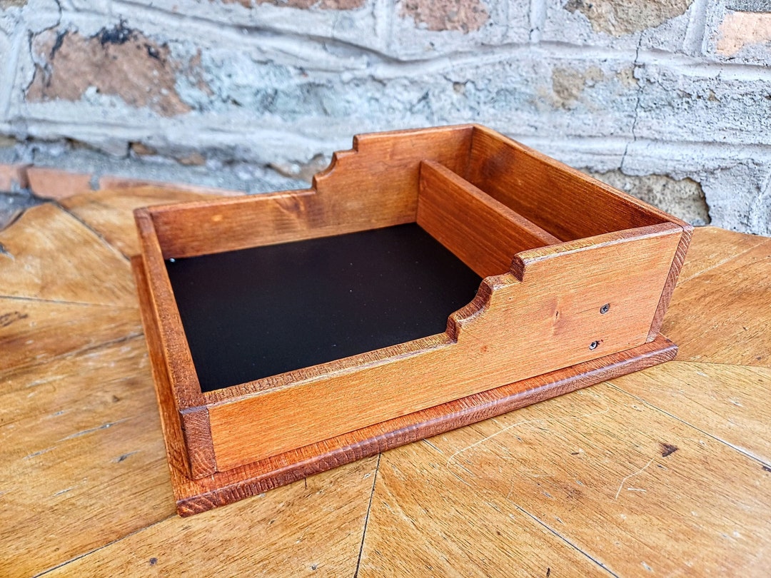 Wooden Pocket Tray Black , Elegant Design Made in Italy , Valet Tray ...