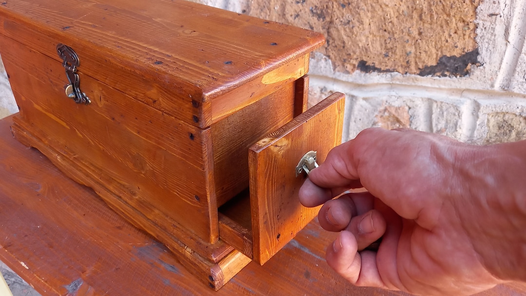 Hidden Drawer, Box With Secret Compartment Handcrafted in Italy - Etsy