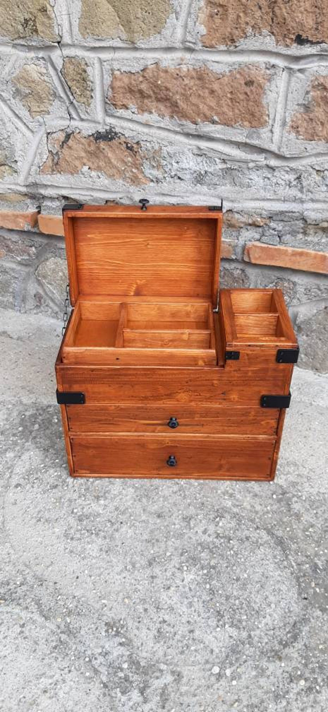 Hidden compartment box for 20 watches secret compartment | Etsy