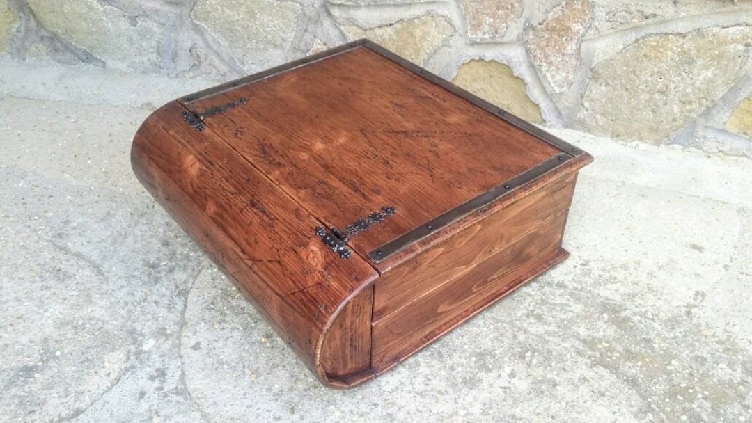Bible Box , Antique Box for Book , Jewelry Box , Reclaimed Wood Box ...