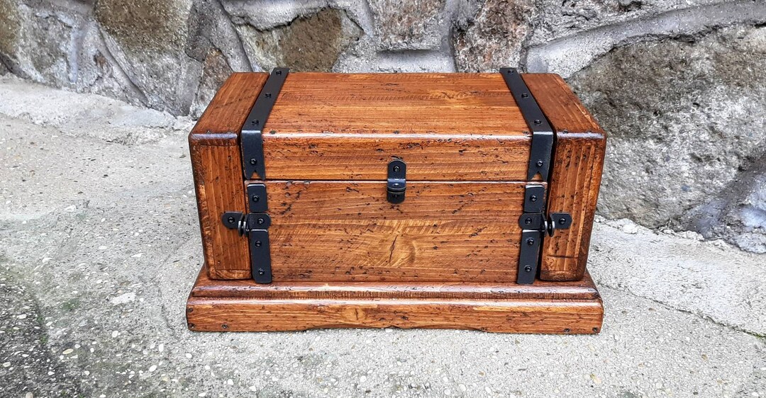 Secret Compartment Jewelry Box With Trays and Drawers 100% - Etsy