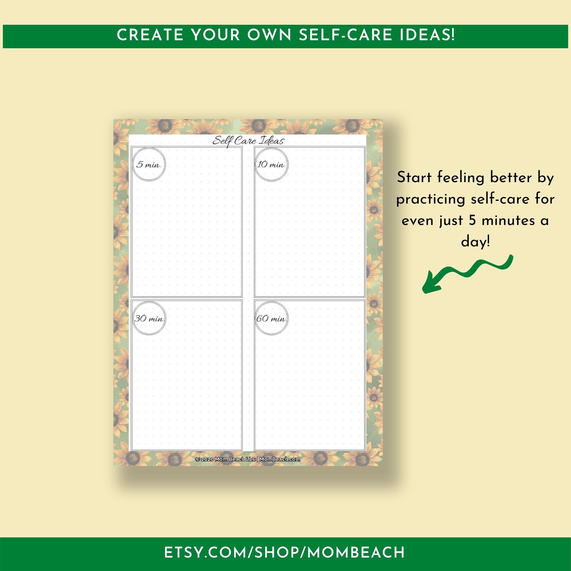 Practicing Self-care Bullet Journal Self-care Tracker Daily Self-care ...