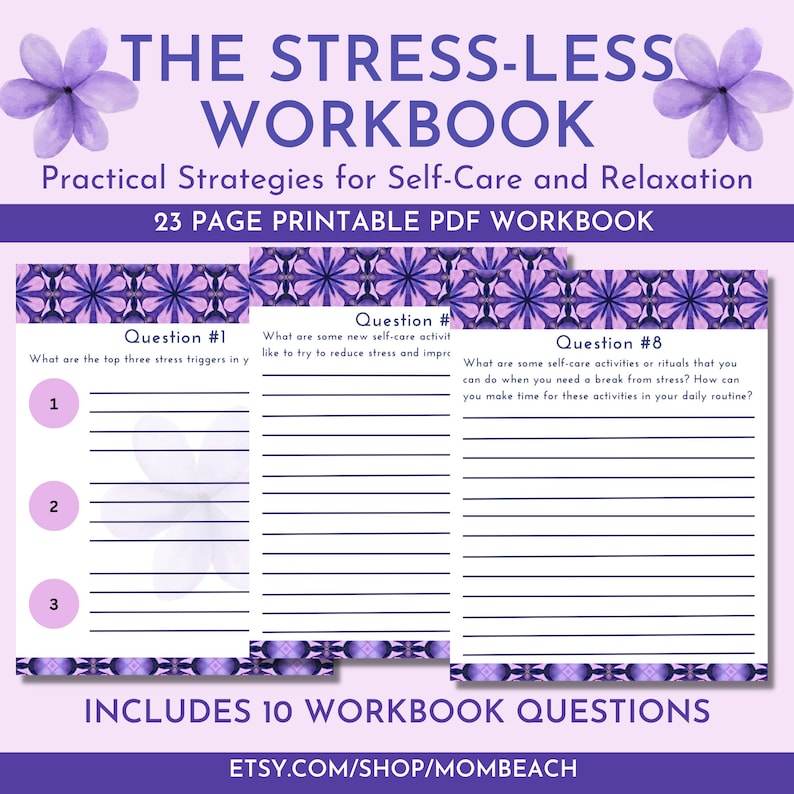 The Stress-less Workbook: Practical Strategies for Self-care and ...